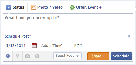 How to Schedule and Backdate FB Posts [Updated] - @RebeccaColeman